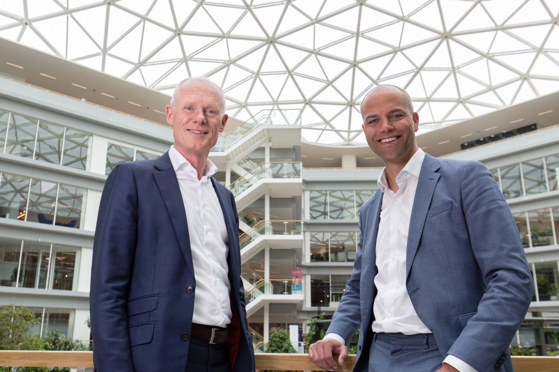 Maarten Blacquière (CFRO) en Stefan van der Bijl (Managing Director ...